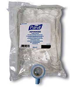 PURELL ADVANCED Hand sanitizer - 8 x 1 litre NXT refills