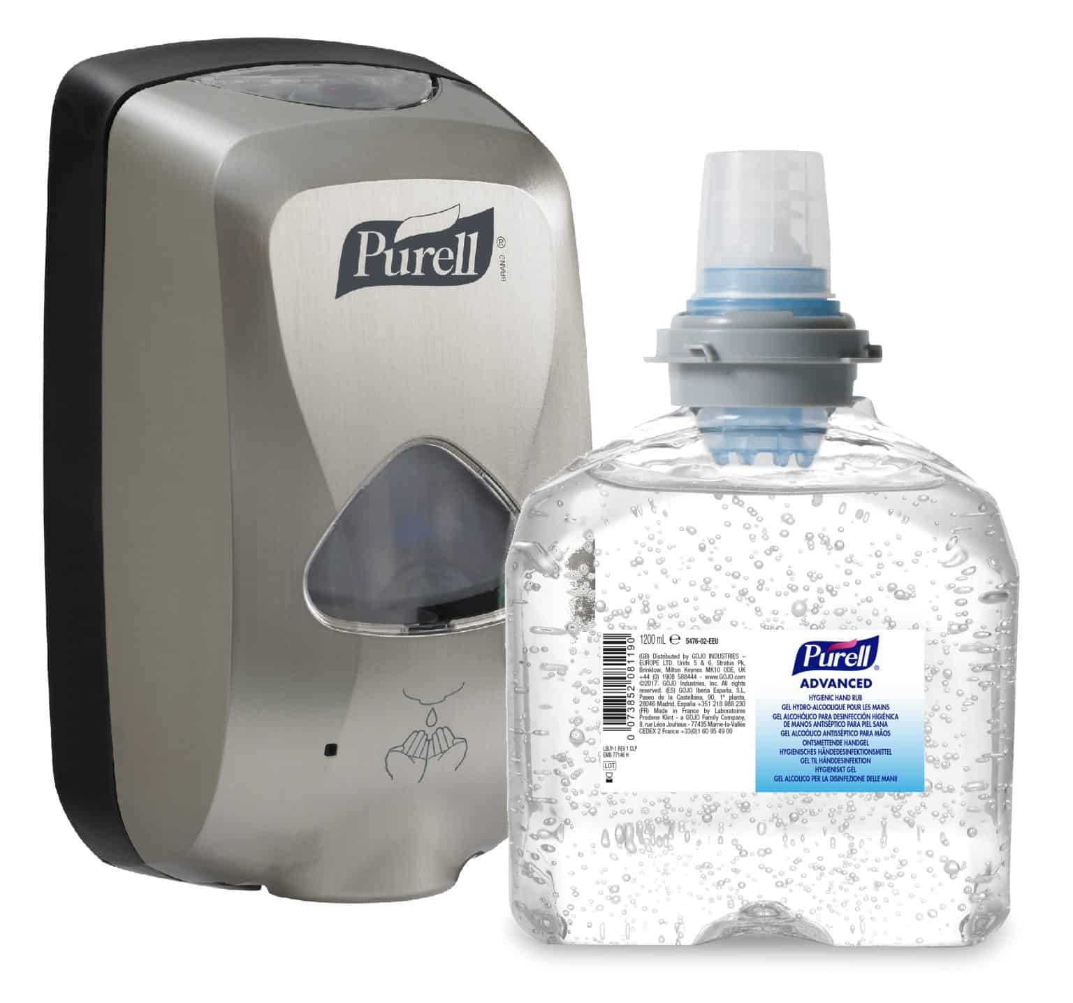 PURELL TFX Range of Purell Hand Sanitizer Refills and Touch-Free ...